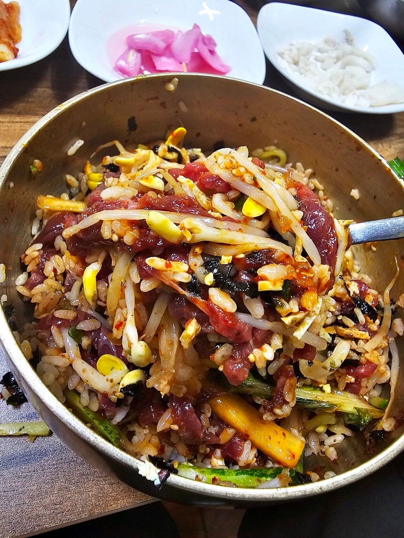 함평맛집 함평육회비빔밥 맛집 화랑식당 내돈내산 솔직후기 네이버 블로그