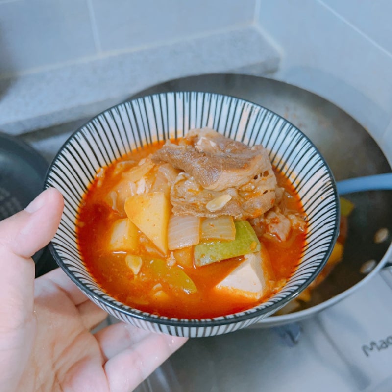 둥근호박 풋호박찌개 얼큰한 돼지고기 고추장찌개 만드는법 네이버 블로그