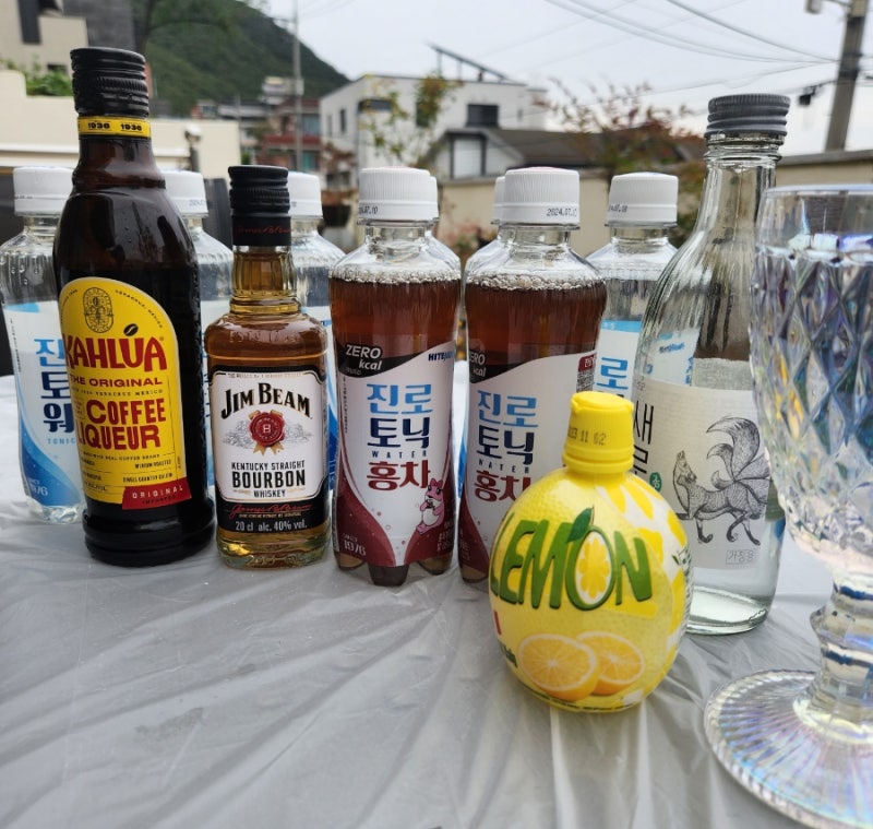 🍹유행은 지났지만 초보가 만들어보는 깔루아밀크얼그레이하이볼소주레몬칵테일🍸하이볼 만드는 방법 네이버 블로그