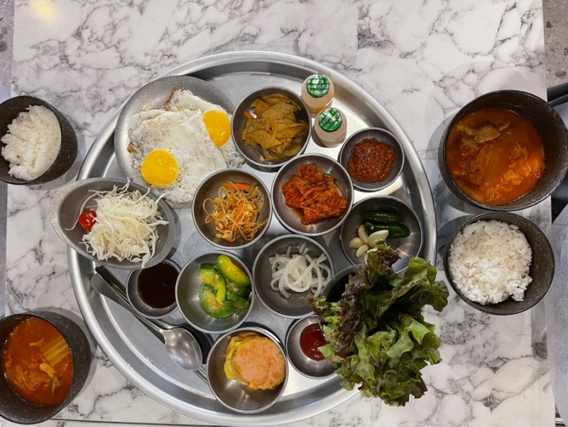 명학역맛집 불맛 가득 숯불돼지불백과 무한리필 셀프바까지 안양한식 기사식탁” 네이버 블로그