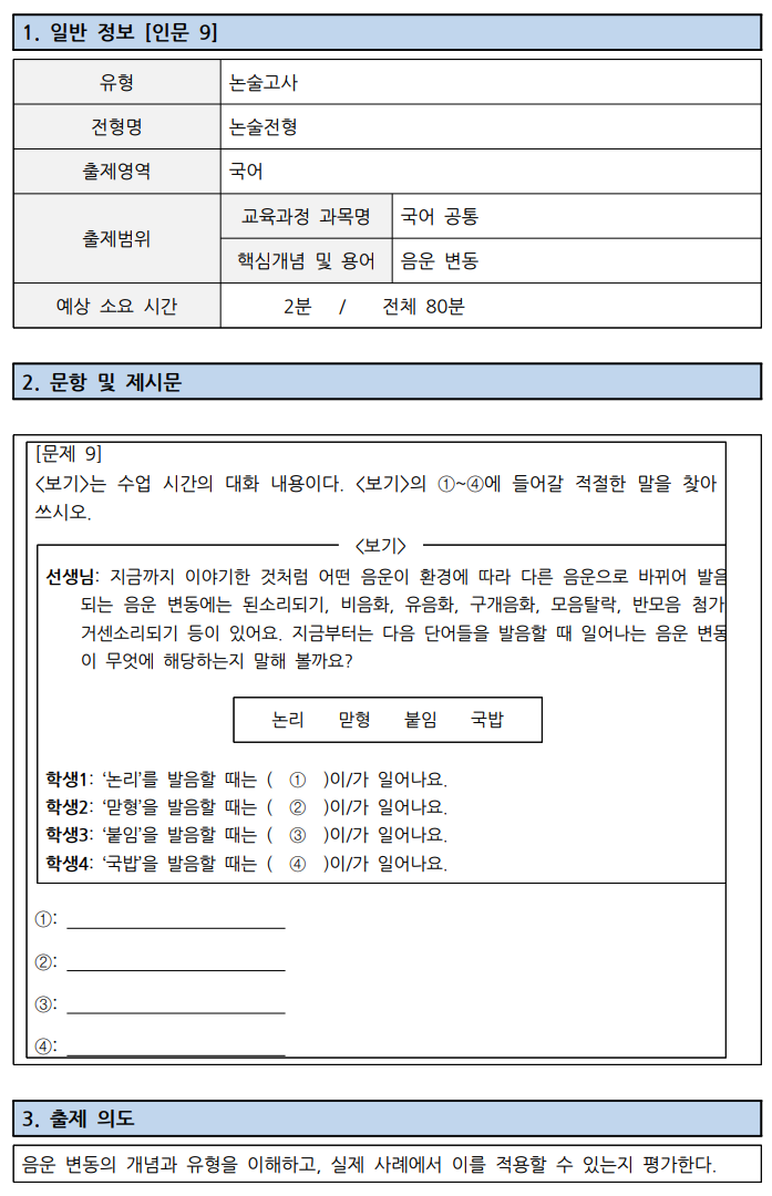 가천대 논술 약술형 고사 2024 수능최저기준 기출문제 네이버 블로그