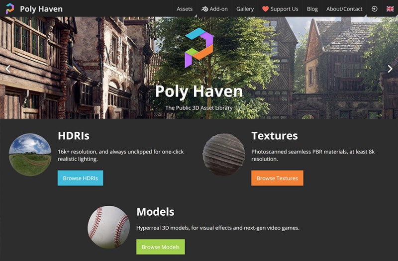 HDRI 라이브러리 사이트 : 네이버 블로그