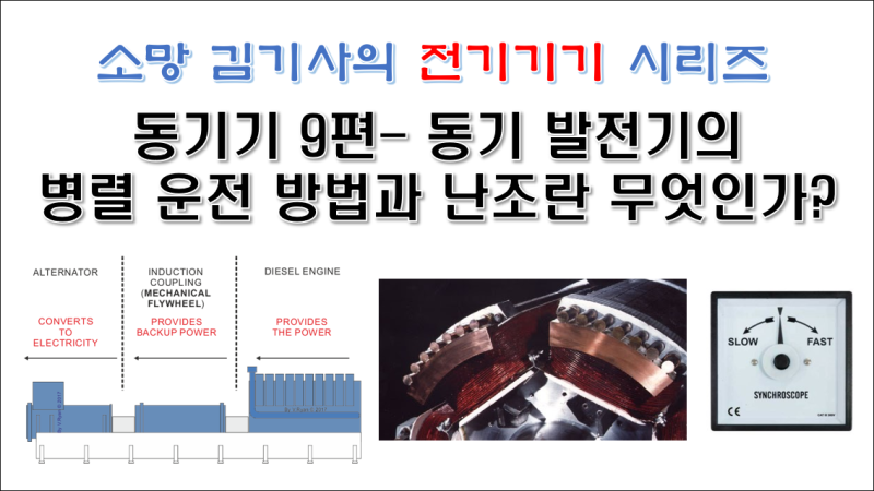 동기기 9편 동기 발전기의 병렬 운전 방법과 난조란 무엇인가 네이버 블로그