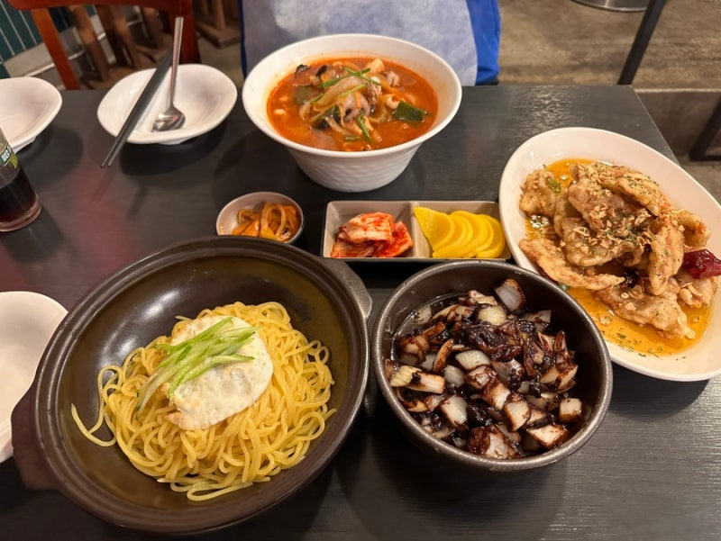수원남문중국집 만리장성 간짜장과 삼선짬뽕 사천식 꿔바로우까지 네이버 블로그