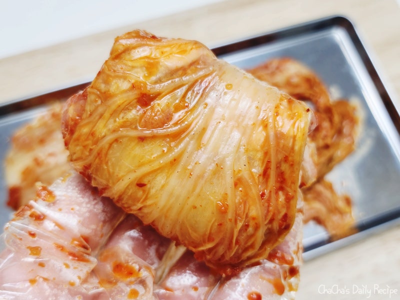 묵은지 삼겹살 김치찜 백종원 돼지고기 삼겹살 김치말이찜 레시피 네이버 블로그