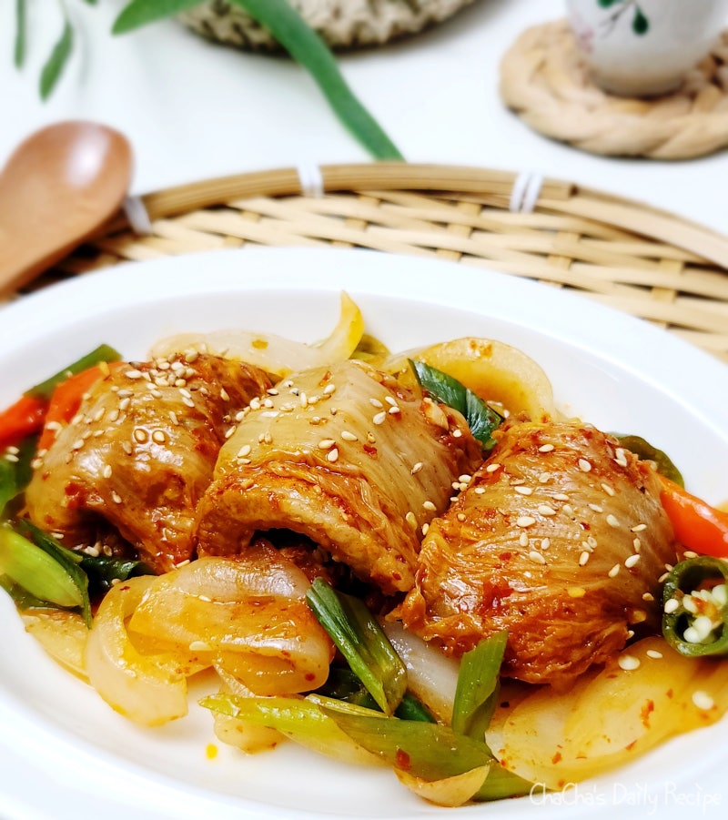 묵은지 삼겹살 김치찜 백종원 돼지고기 삼겹살 김치말이찜 레시피 네이버 블로그