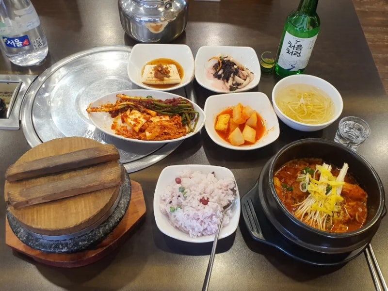 다음엔 더 맵게 먹어야지몸이 훈훈해지는 돼지돌솥뚝배기 매운갈비찜원조 정가네 매운갈비찜 네이버 블로그