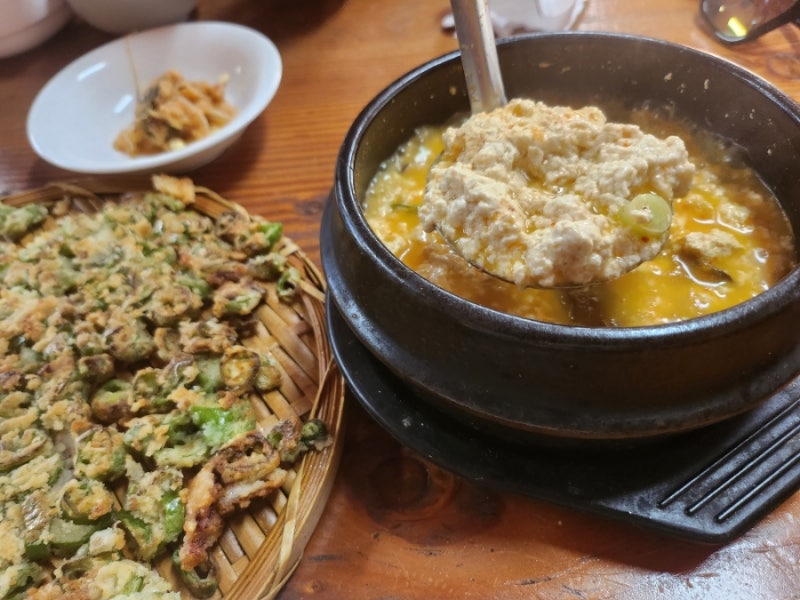 밀양 두부직접만드는집 시골순두부 솔직후기 표충사맛집 네이버 블로그