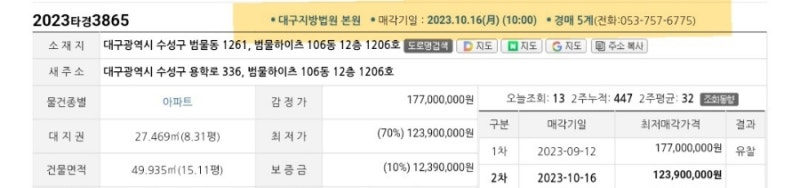 대구지방법원 경매입찰 후기 입찰시간 필요서류준비물 방법절차 네이버 블로그