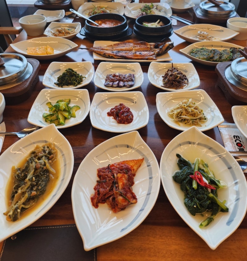 수지 맛집 용인 동천동 한정식 뷰 맛집 산에산에 네이버 블로그