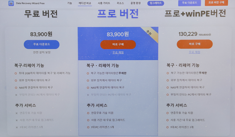 손상된 Usb 외장하드 복구 이지어스 Easeus 데이터 복구 프로그램으로 간편하게 네이버 블로그