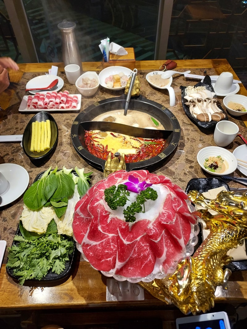 송도 센트럴파크 맛집 따룽훠궈 송도점 네이버 블로그