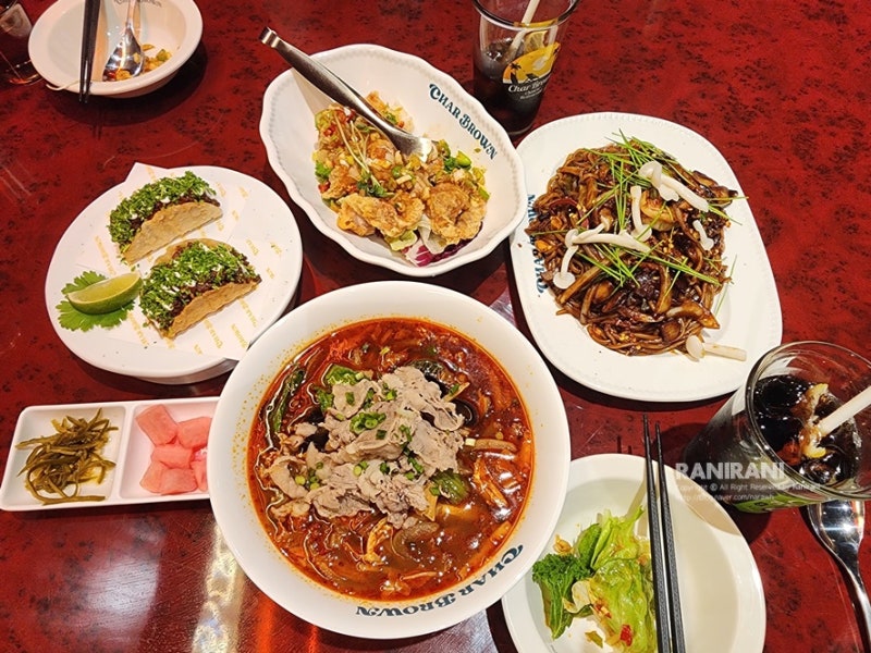 용산 맛집 중식요리 마라 짬뽕 중국면요리 맛있는 차알브라운 네이버 블로그