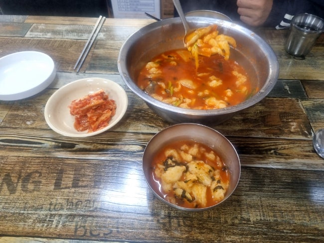 청주맛집 육거리종합시장 칼국수 맛집식당 오가네옛날국수 네이버 블로그