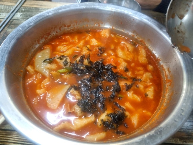 청주맛집 육거리종합시장 칼국수 맛집식당 오가네옛날국수 네이버 블로그