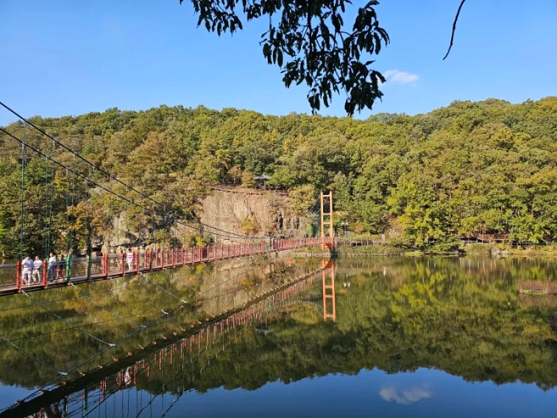 경남 단풍명소 함안 입곡군립공원 입곡저수지 산책 단풍 상황1023 기준 네이버 블로그