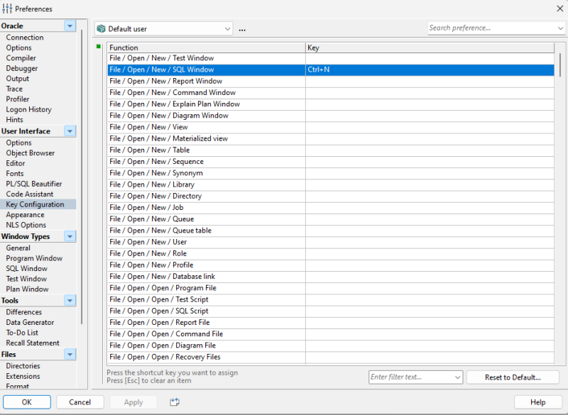 [오라클] PL/SQL Developer 단축키 설정 방법, 자동정렬 쉽게 하기 : 네이버 블로그