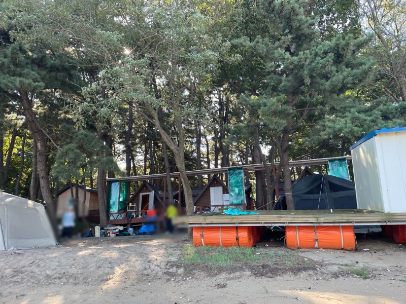 인천 장봉도 섬 진촌해변 캠핑장장봉도 캠핑장 비교 갯벌 해루질 네이버 블로그