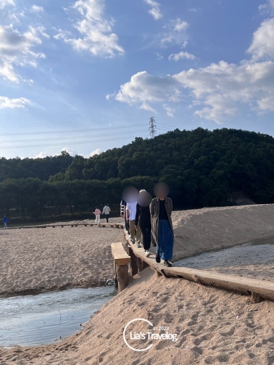 영주 무섬마을 외나무다리 힐링하기 좋은 여행코스 주차팁 네이버 블로그