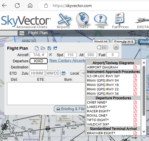 SkyVector 스카이벡터 비행경로 싸이트 : 네이버 블로그