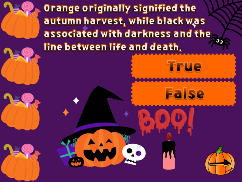 영어 파워포인트 수업자료 Halloween에 대해 알아보는 True or False 영어 퀴즈 : 네이버 블로그