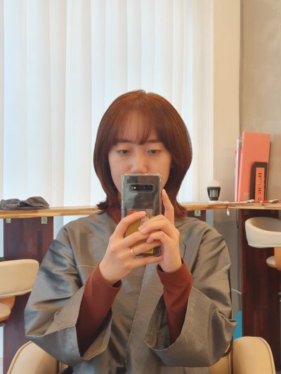 수영구 미용실 이룸헤어 수영광안점에서 염색이랑 레이어드컷 새로운 스타일 탄생 👩‍🦰 네이버 블로그