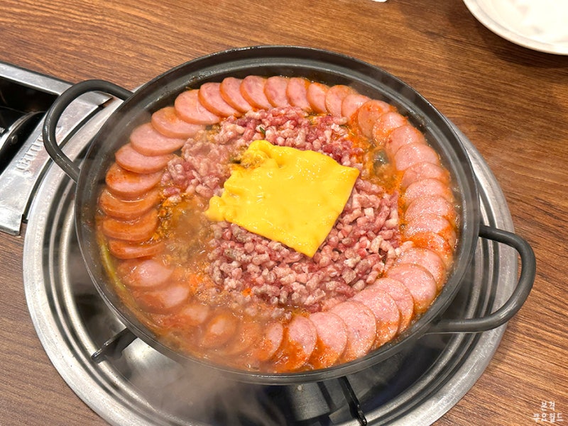 구로디지털단지역 맛집 부대찌개대사관 킬바사 소세지 부대찌개 재방문 후기 네이버 블로그