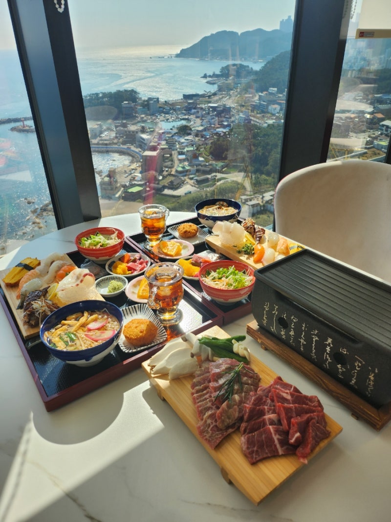 부산 기장 초밥세트가 푸짐한 환상적인 오션뷰 맛집 올릭 마티에 오시리아 네이버 블로그