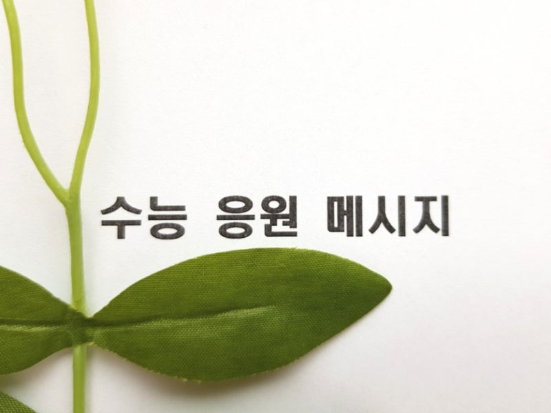 수능 응원 문구 기 팍팍 살릴 메세지 센스있는 걸로 17가지 준비해 봤어요 네이버 블로그