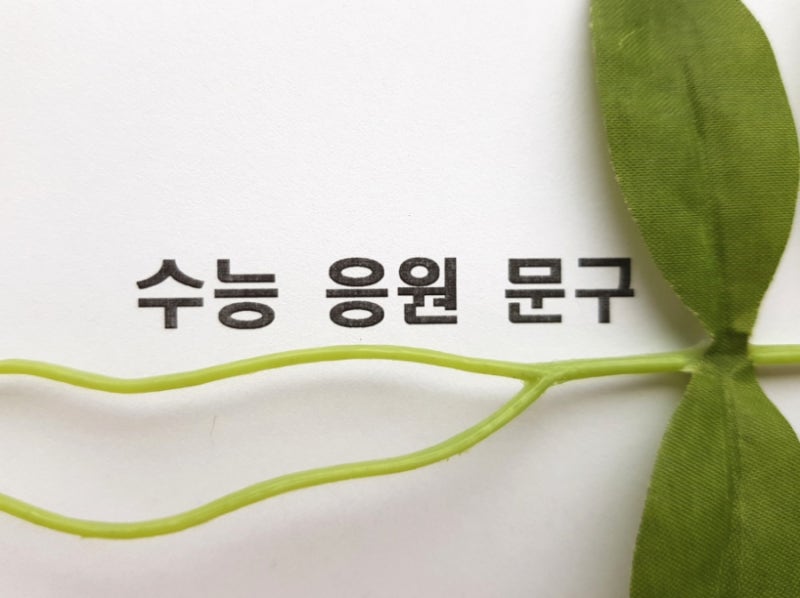 수능 응원 문구 기 팍팍 살릴 메세지 센스있는 걸로 17가지 준비해 봤어요 네이버 블로그
