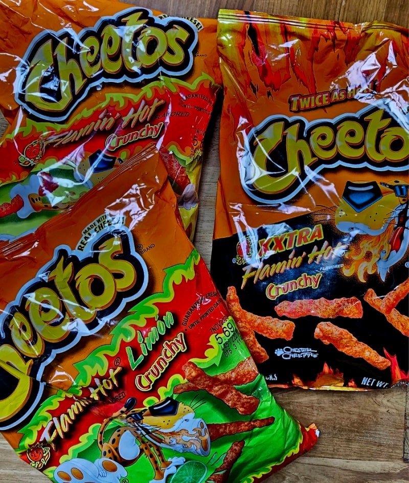 [ Cheetos Flamin' Hot 치토스 플레이밍 핫 시리즈 ] - 옥수수 스낵 puffcorn계의 최고봉 : 네이버 블로그