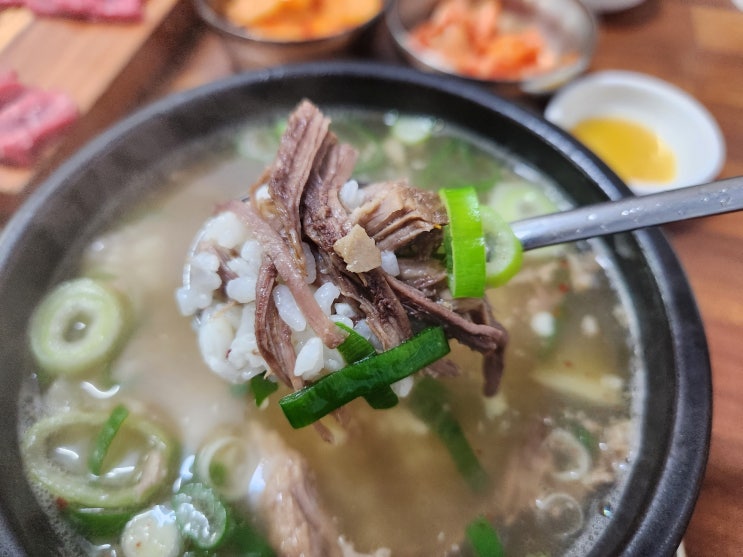 대전 봉명동 맛집 태평소국밥 본관 소국밥에 육사시미 조합이 최고