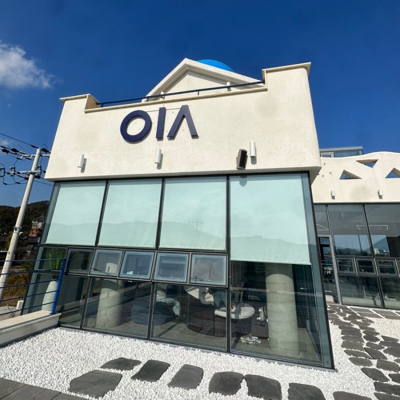 포항 구룡포 오션뷰 카페, 산토리니 풍경의 오이아(OIA) : 네이버 블로그