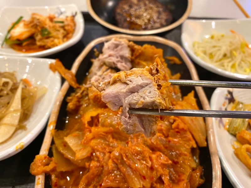 구로역 맛집 한식 혼밥 한옥집김치찜 만족스러운 점심 네이버 블로그