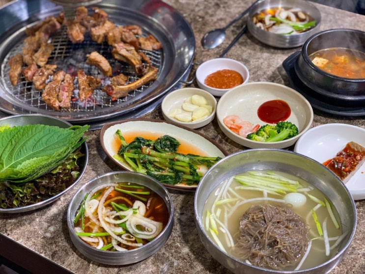 신도림역맛집 주차가능한 우리들숯불갈비 돼지갈비 쫀맛탱