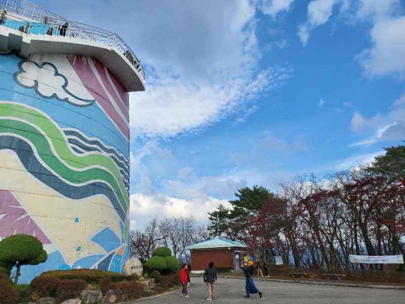 무주 덕유산 국립공원 적상산 전망대 가는 산책길의 단풍과 적상전망대 뷰포인트 네이버 블로그
