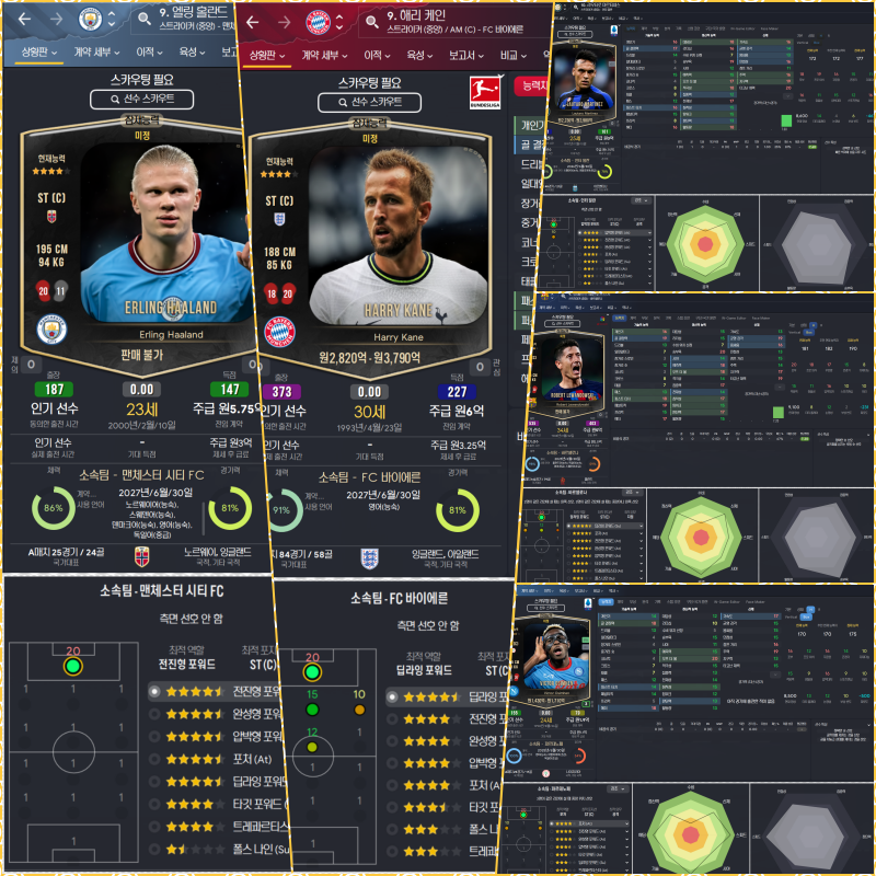 FM2024(풋볼매니저2024) 본좌 공격수 스트라이커 TOP5 : 네이버 블로그