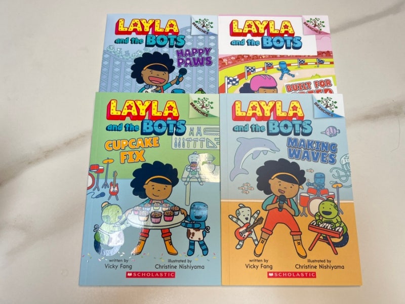 스콜라스틱 브랜치 얼리챕터북 Layla and the Bots AR 2점후반 추천 영어책 : 네이버 블로그