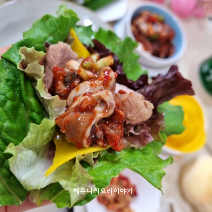 돼지 아롱사태 수육 어리굴젓 백종원 돼지 수육 맛있게 삶는법 시간 사태 수육 고기 부위 삶기
