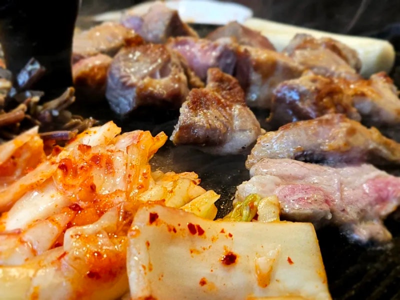 대구 범어역 삼겹살 추천 만재네 목살과 해물 꽃게 된장 술밥 맛있습니다 네이버 블로그