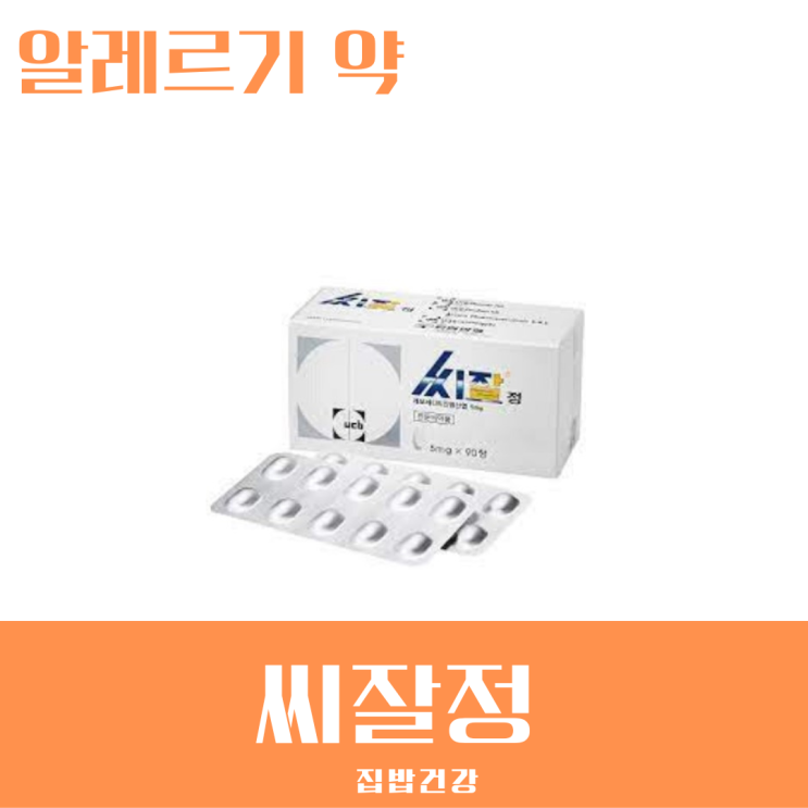 씨잘정 5mg 효과 및 부작용과 임산부 복용