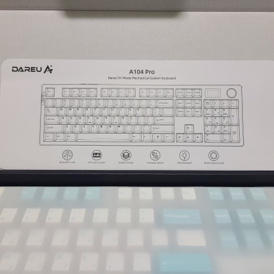 다얼유 A104 PRO 기계식 키보드 스노우축 내돈내산 사용 후기 : 네이버 블로그