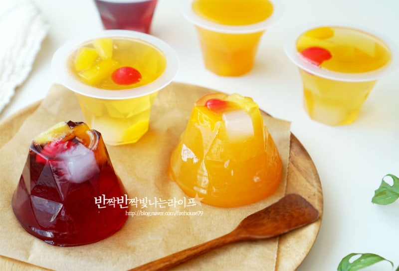 수제 젤리 만들기 한천가루 젤리믹스 아이들 간식 만들기 네이버 블로그