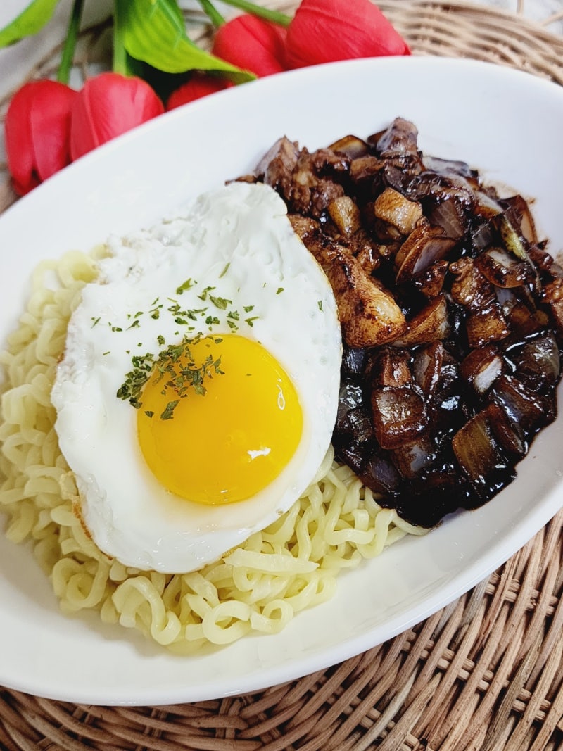 남은 삼겹살 요리 이연복 짜장 짜장라면 레시피 간짜장 짜장면 만드는법 : 네이버 블로그