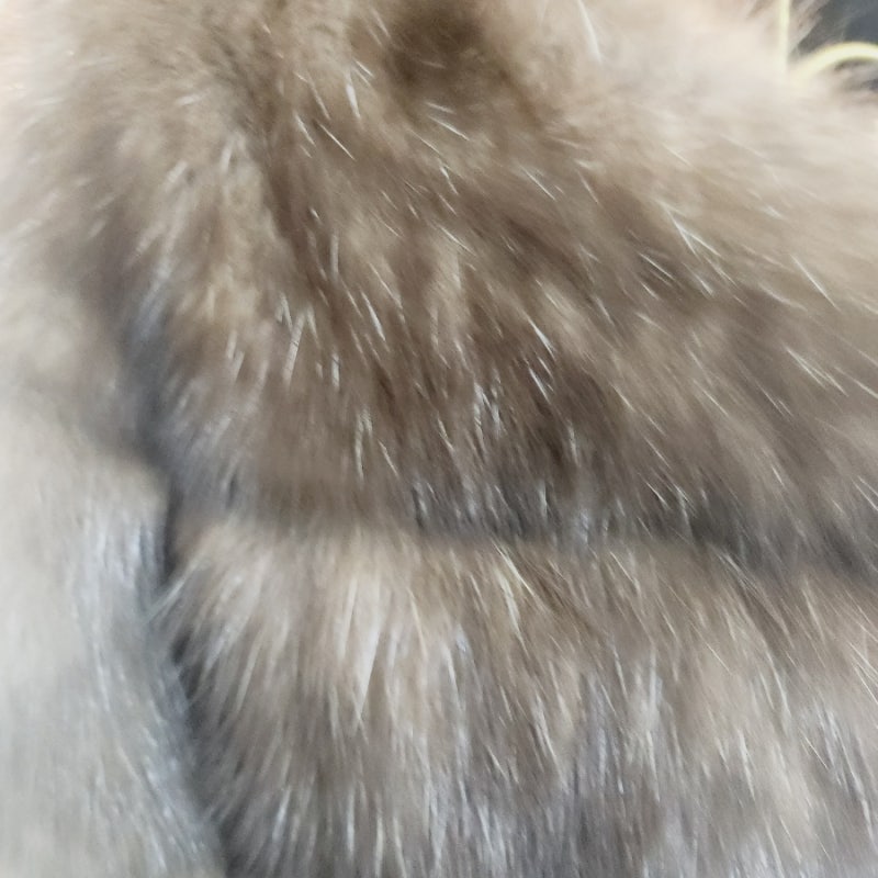 카키브라운 러시안세이블코트 풍성한 실버리를 자랑하는 희귀한 컬러 세이블자켓입니다 네이버 블로그