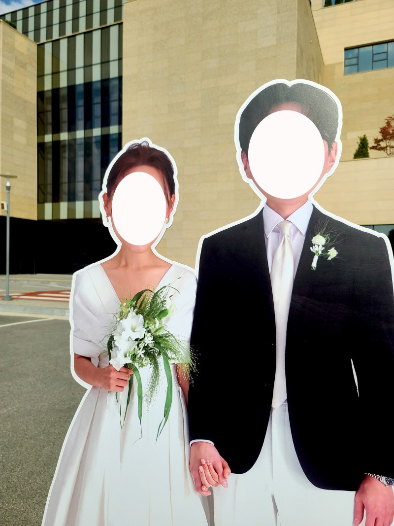 전주 등신대 실물크기 웨딩 등신대 핫한 대두 스탠딩형으로 기억에 남는 포토존 네이버 블로그
