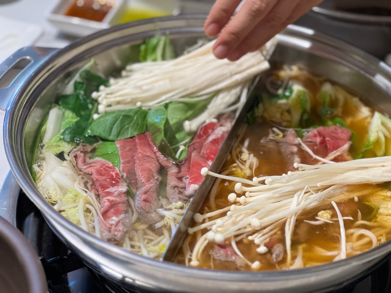 광주 상무지구 샤브샤브 월남쌈 맛집 샤브향 네이버 블로그