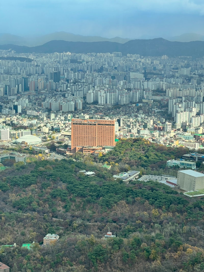 겨울서울여행 환갑 식당 추천 N서울타워 레스토랑 남산타워전망대한쿡 점심런치코스후기예약방법 및 메뉴가격 주차위치 내돈내산
