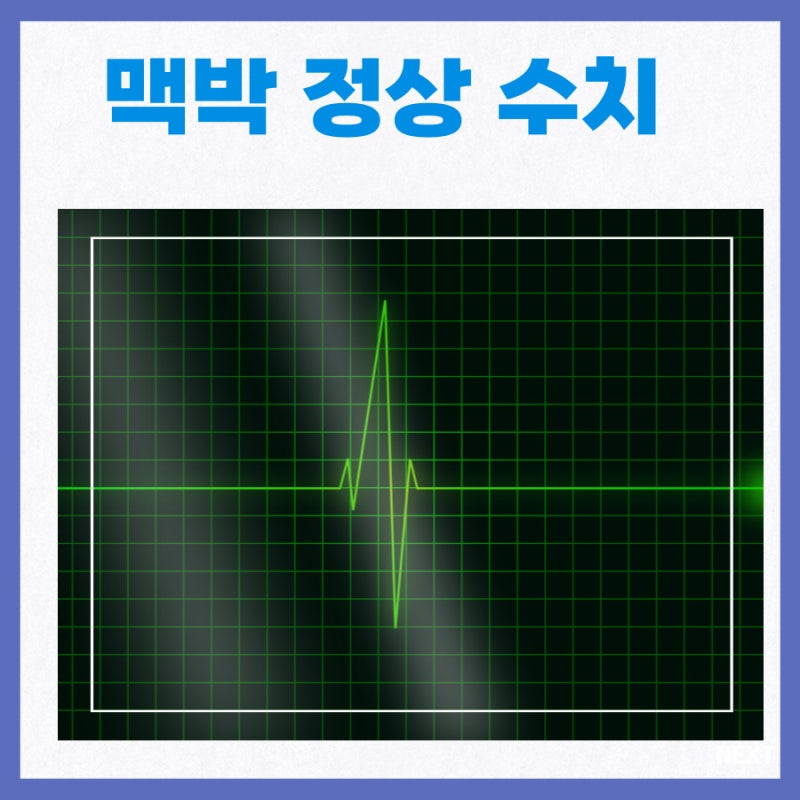 맥박 정상 수치 성인 정상 맥박수 맥박 재는법 빈맥 서맥 증상 네이버 블로그