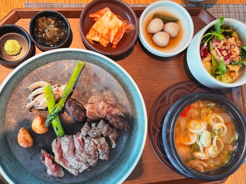 겨울서울여행 환갑 식당 추천 N서울타워 레스토랑 남산타워전망대한쿡 점심런치코스후기예약방법 및 메뉴가격 주차위치 내돈내산